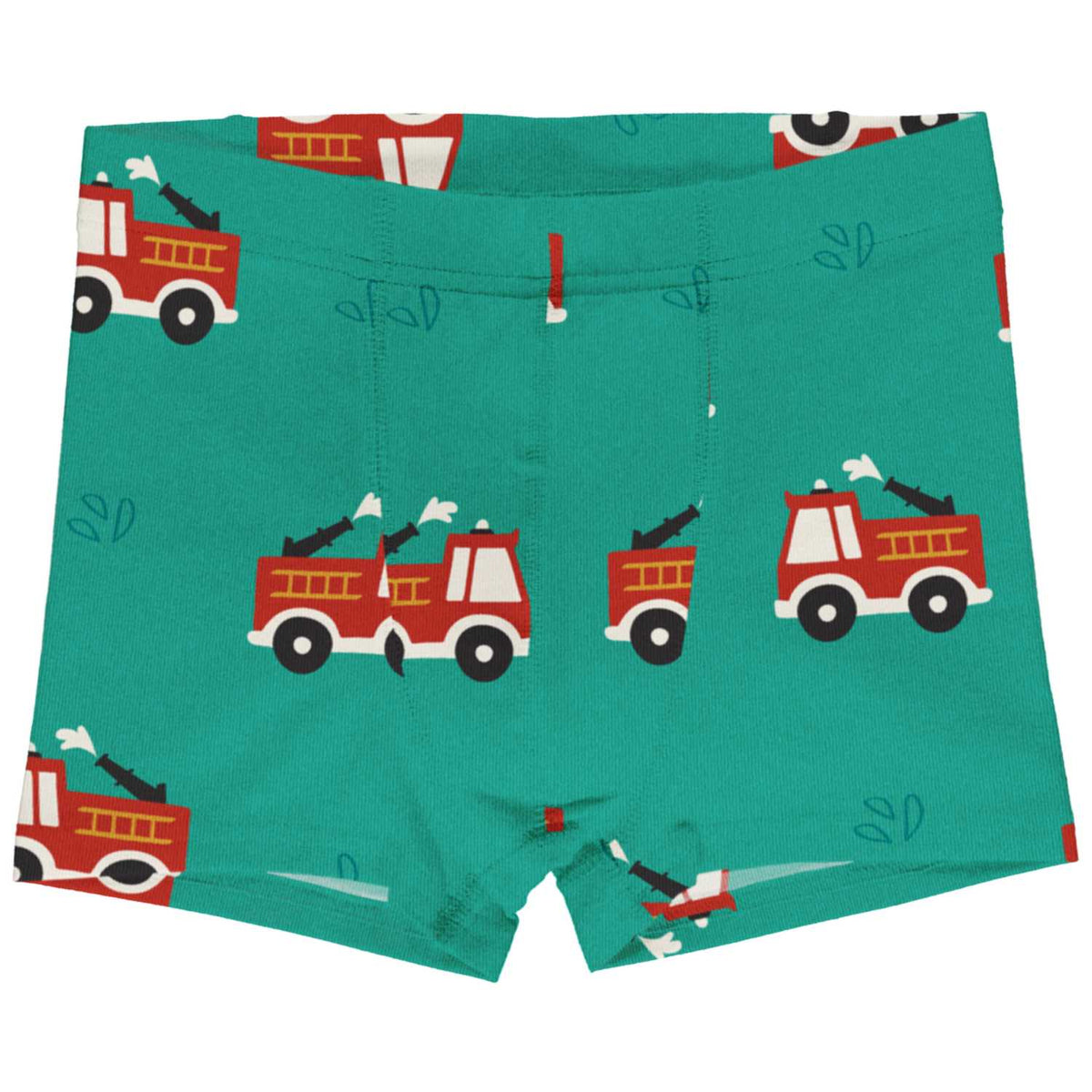 Maxomorra Boxer Shorts Fire Truck — Little Tiger Togs