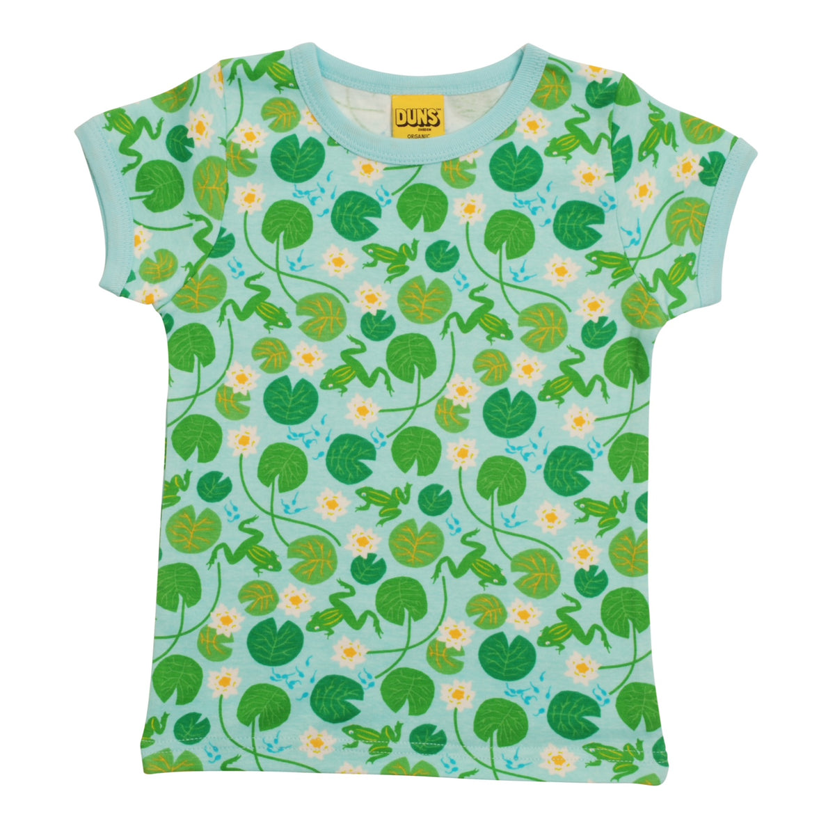 DUNS Sweden Top SS Water Lilies — Little Tiger Togs