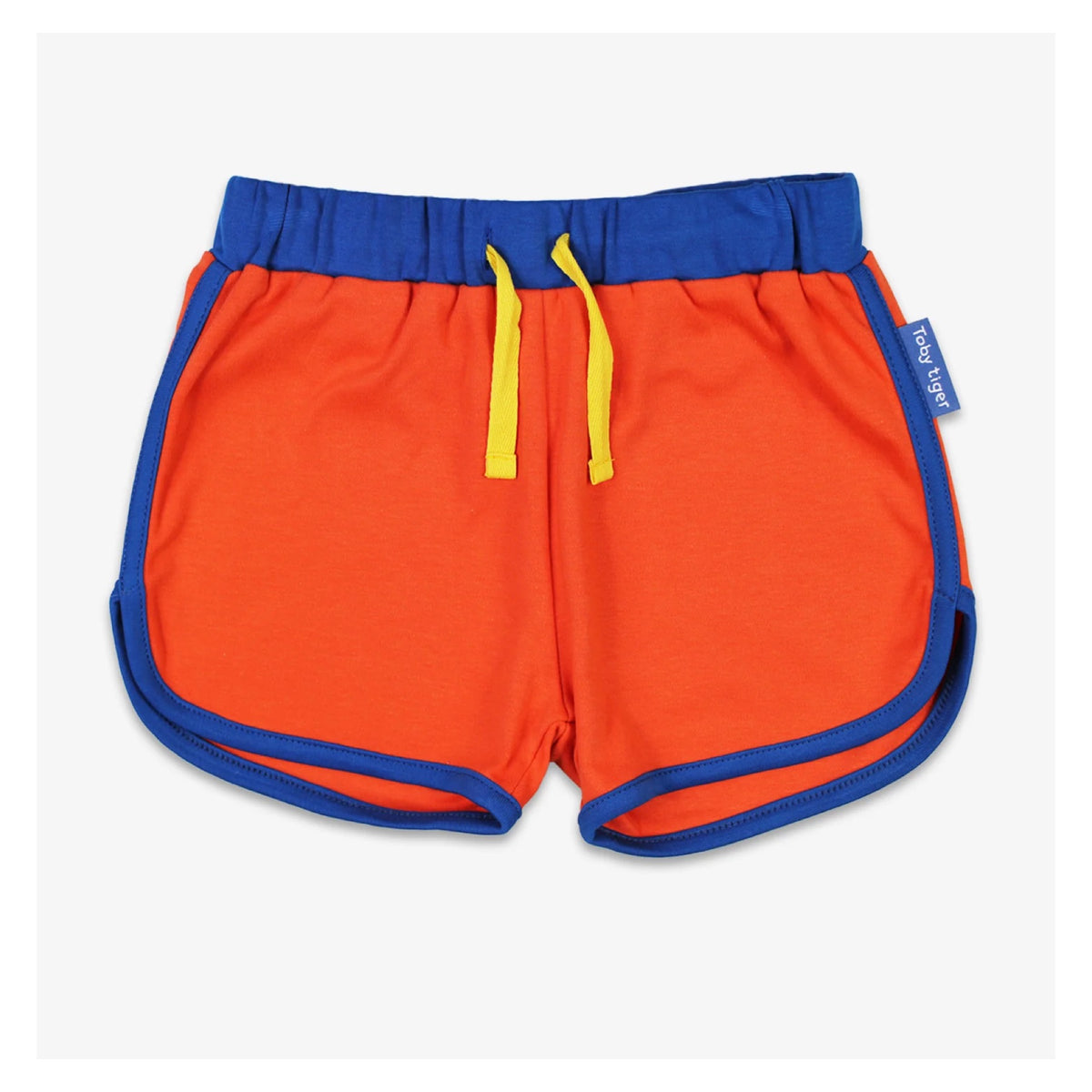 Toby Tiger Running Shorts Orange — Little Tiger Togs