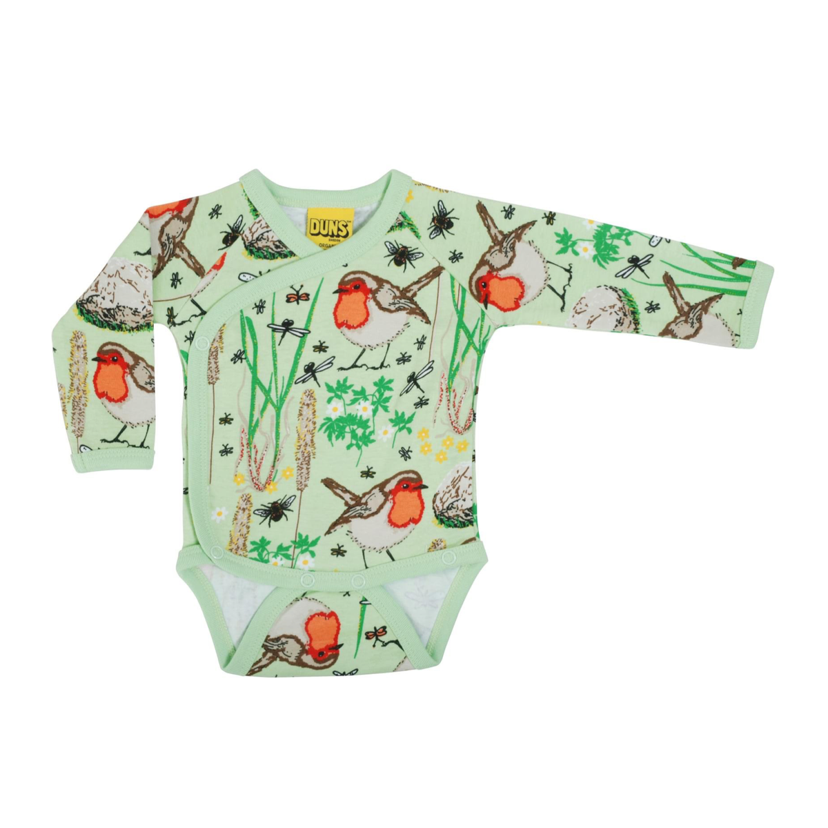 DUNS Sweden Kimono Body LS Robin Nile Green — Little Tiger Togs