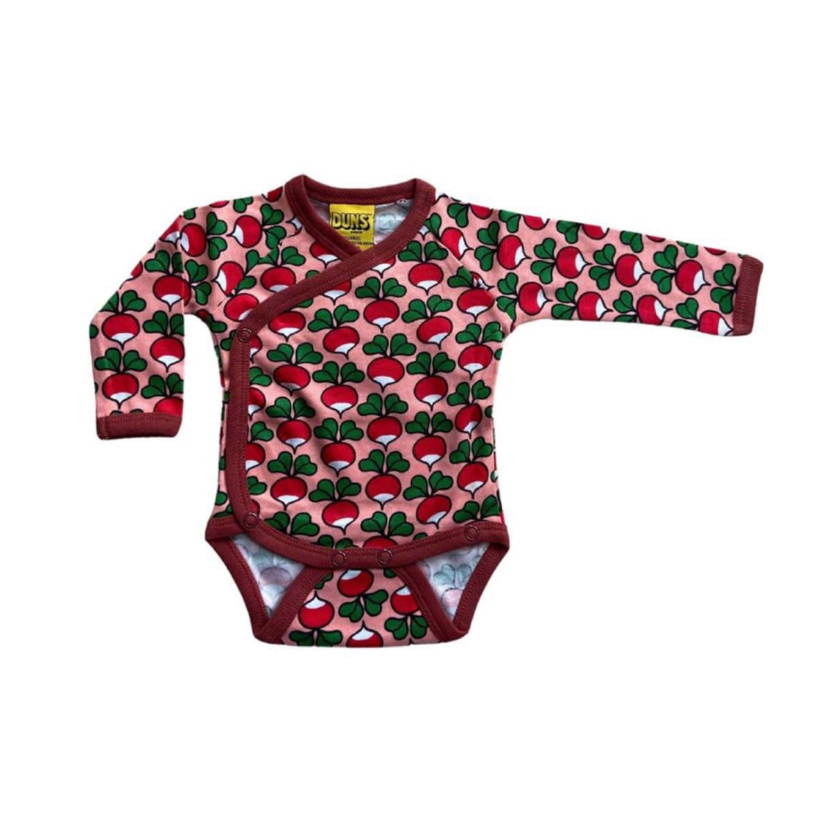 DUNS Sweden Kimono Body LS Radish Peaches & Cream — Little Tiger Togs